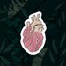 Concha Heart Sticker, Mexican Art, Concha, Mexican Artist, Spooky Art ...
