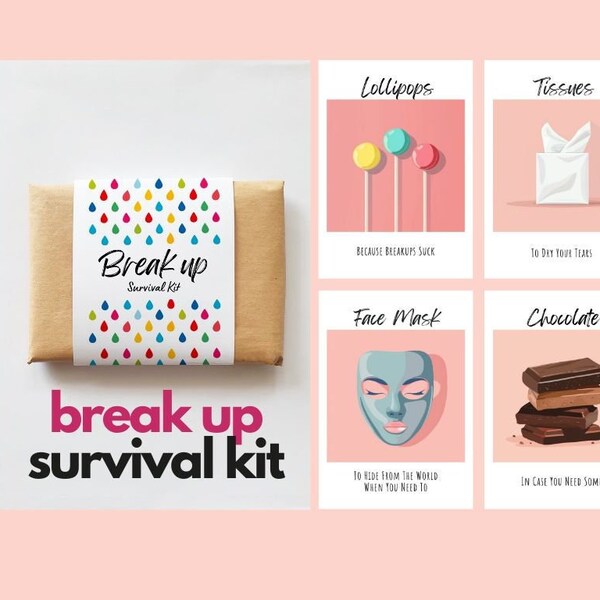 Break up Card - Etsy