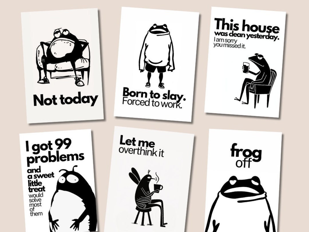 Funny Sarcastic Work Office Decor Desk Quotes Humorous Gift Joke Meme ...