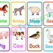 Animal Flashcards | Flashcards | Learn Animals | Preschool Memory Game ...