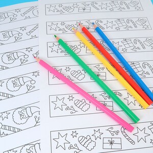 Printable Christmas Paper Chain - Traditional Christmas Party ...