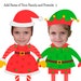 Printable Christmas Elves, 8 Articulated Paper Dolls, Instant Download ...