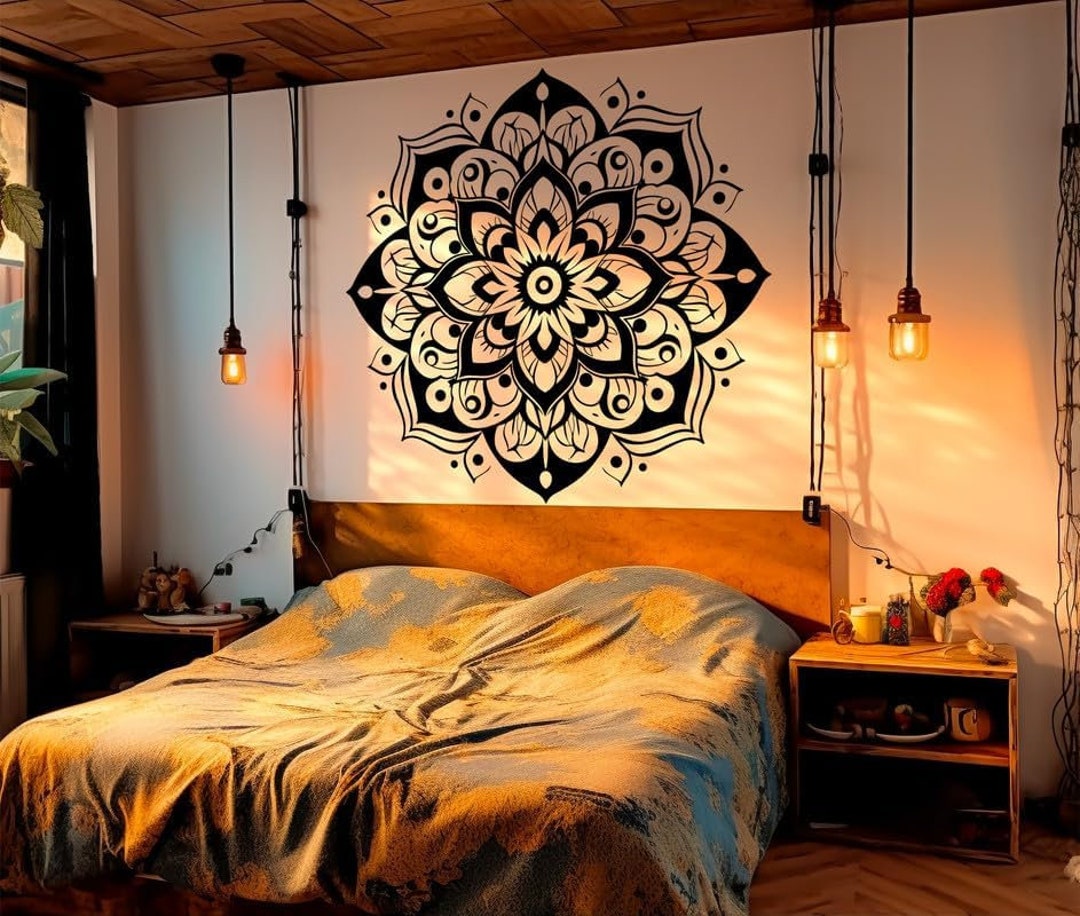 Mandala Wall Vinyl Decals - A Symbol of Unity and Harmony - Large-scale ...
