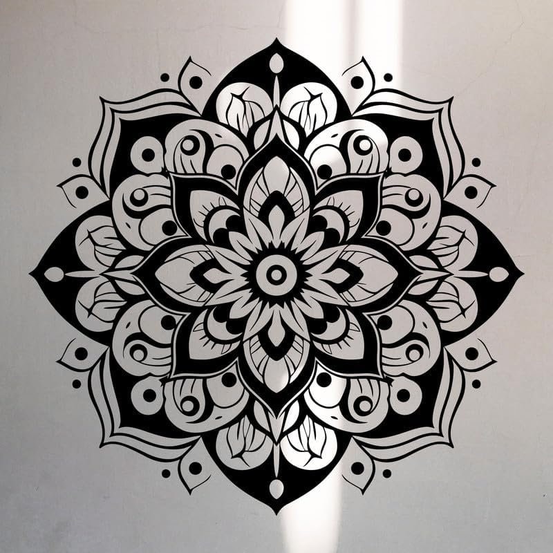 Mandala Wall Vinyl Decals - A Symbol of Unity and Harmony - Large-scale ...