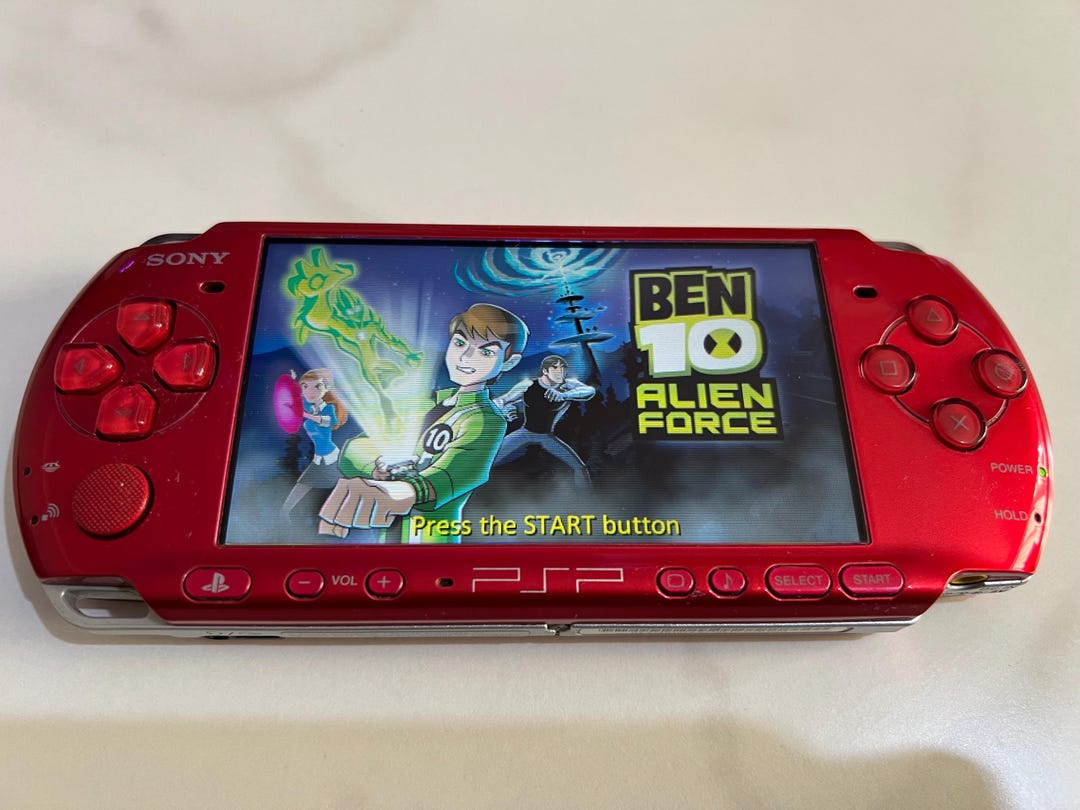 Modded Psp 3003 Cfw 128gb 100-120 Games Red Gbc Gba Ps1 - Etsy