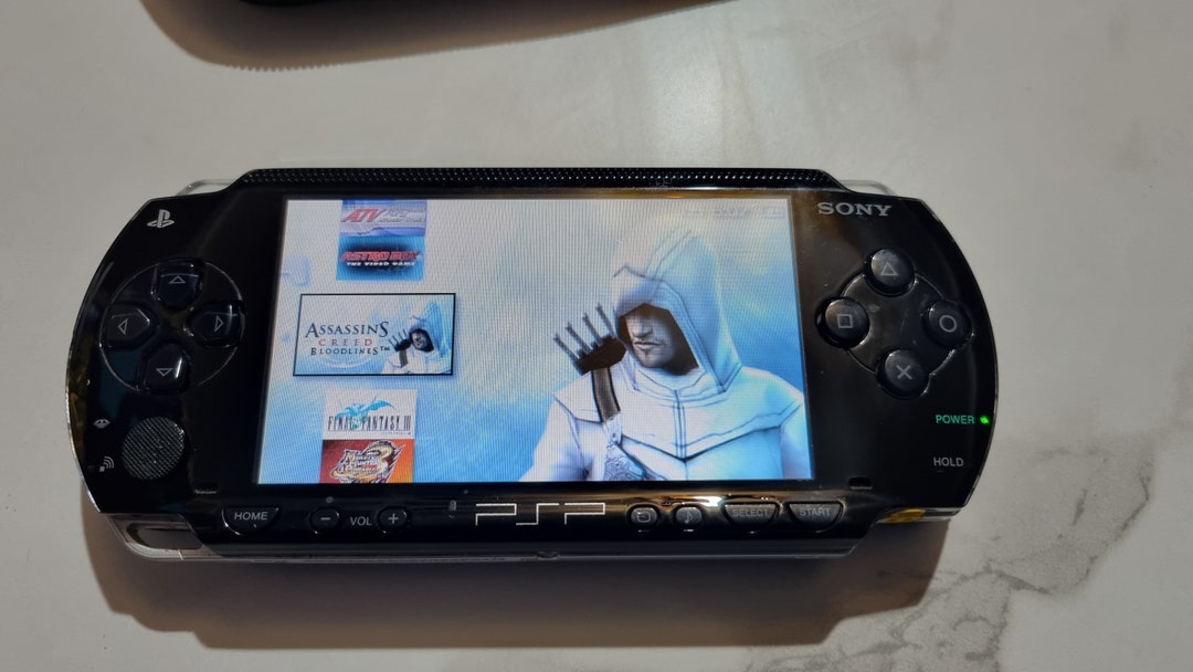 Playstation Portable PSP 112 GAMES 128GB Sony Modded Custom Firmware Retro Etsy UK