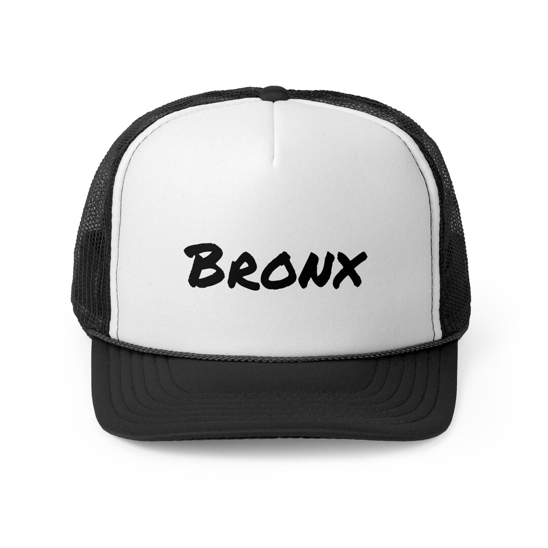Bronx New York Trucker Cap - Retro Vintage Snapback Hat for Urban ...