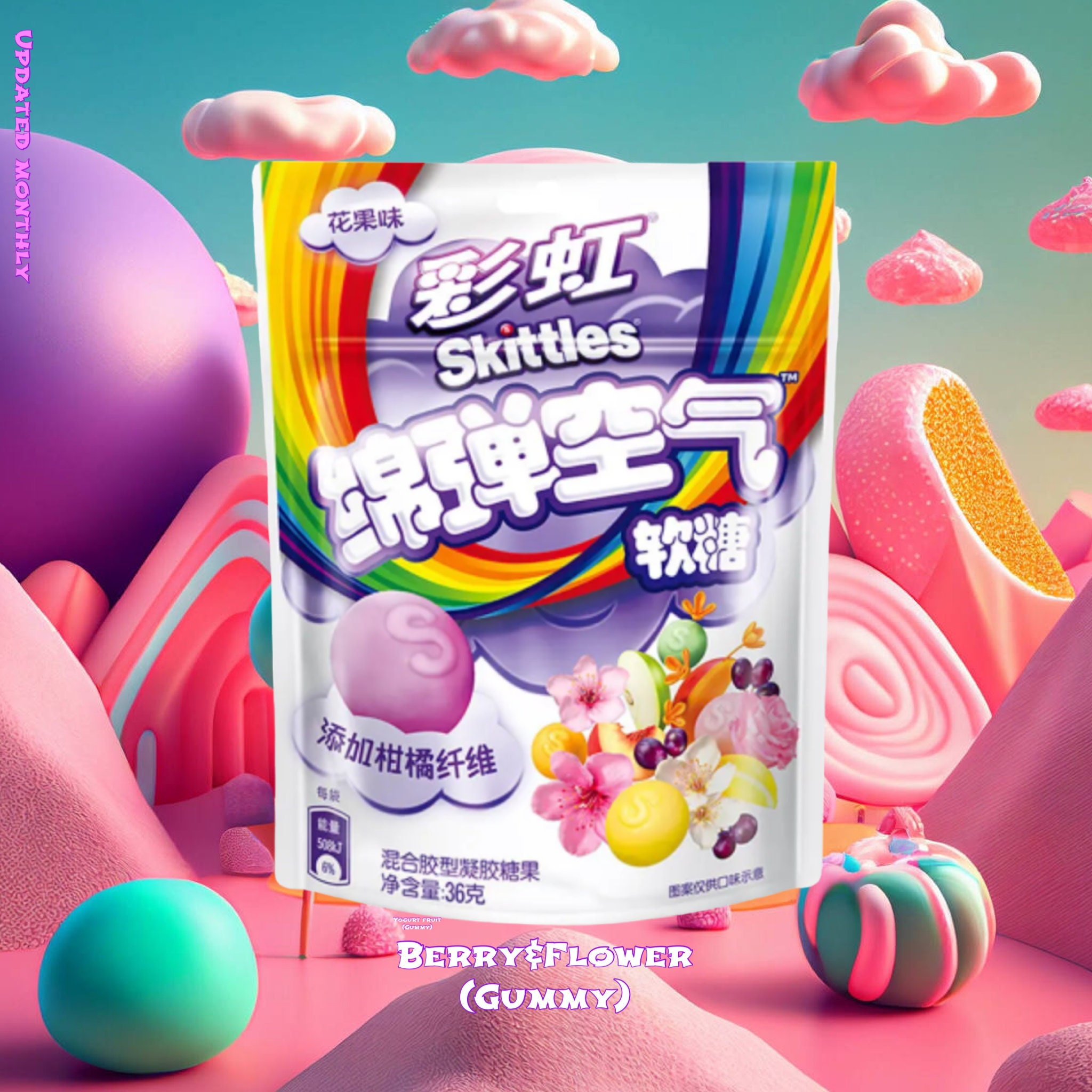 Exotic Skittles Candy - Etsy