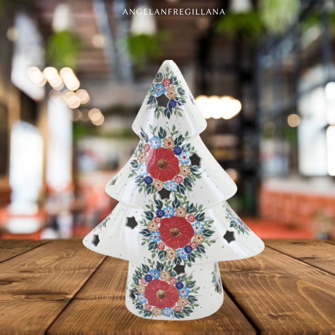 Large Christmas Tree Luminary - Etsy