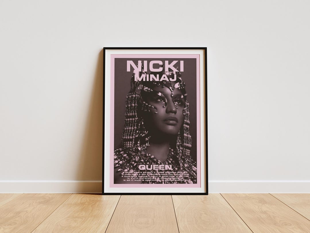 Nicki Minaj Poster , Nicki Minaj Poster Print , Nicki Minaj Album ...