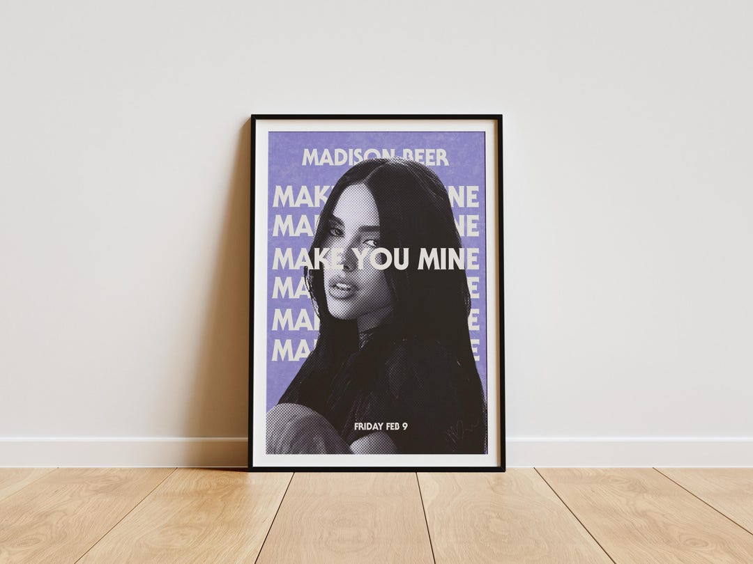 Madison Beer Album Poster, Madison Beer Make You Mine Album Poster ...