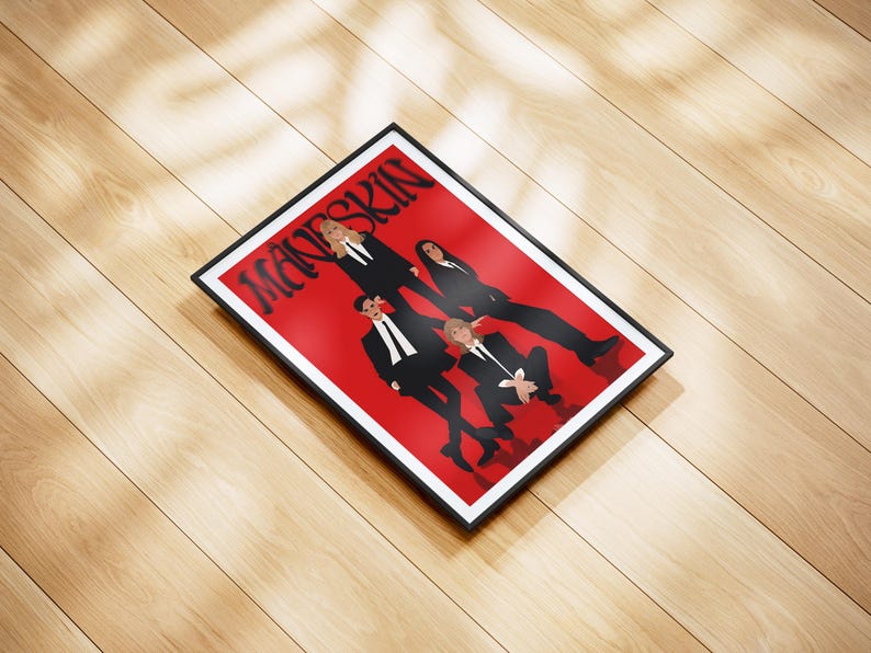Maneskin Album Poster, Maneskin Rush Album Poster, Maneskin Room Decor ...