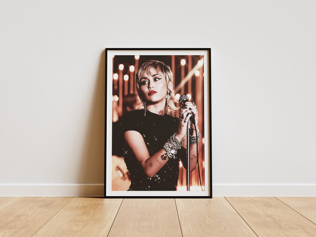 Miley Cyrus Poster , Miley Cyrus Poster Print , Miley Cyrus Album ...