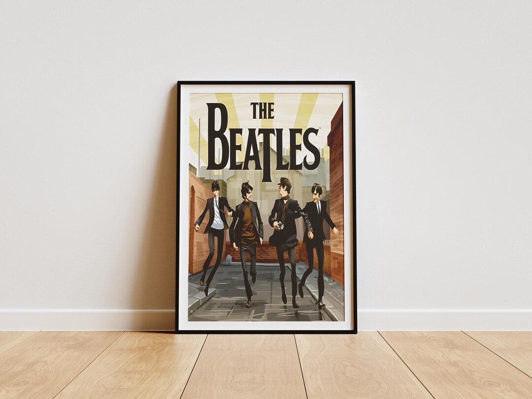 The Beatles Poster , the Beatles Poster Print , the Beatles Room Decor ...