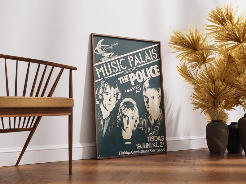 The Police Album Poster, the Police Artist Album Poster ,the Police ...