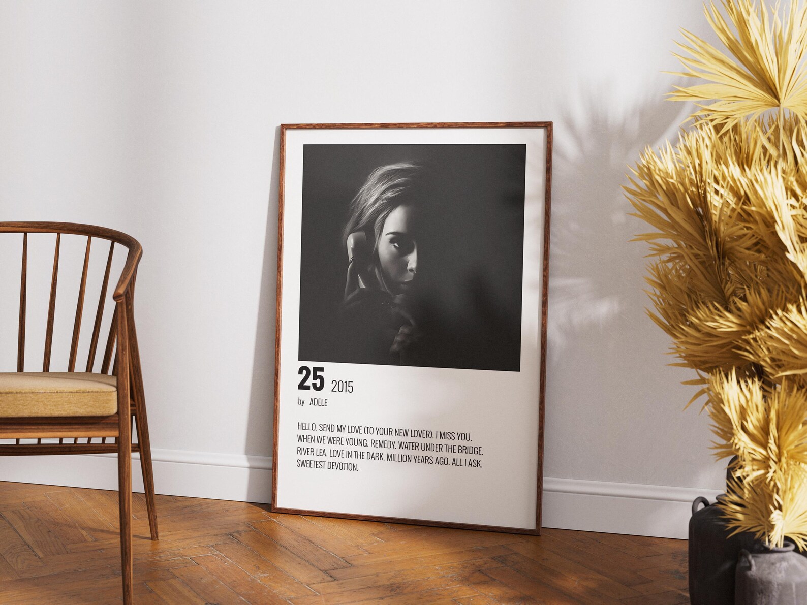 Adele Poster, Adele Album Poster, Adele Room Decor, Minimalist Album ...