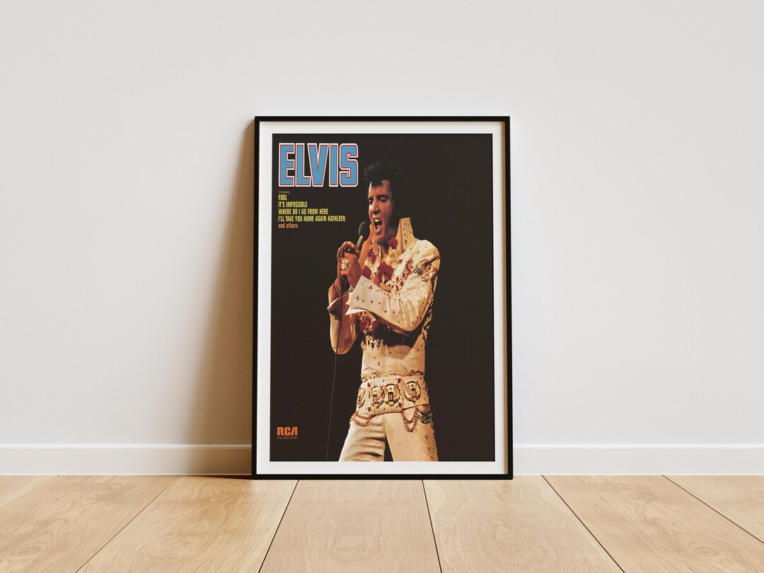 Elvis Presley Album Poster, Elvis Presley Sweet Album Poster, Elvis ...