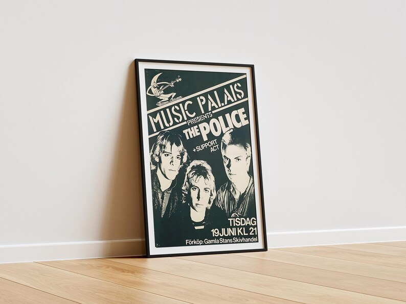 The Police Album Poster, the Police Artist Album Poster ,the Police ...