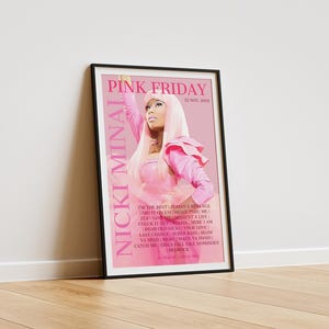 Nicki Minaj Poster , Nicki Minaj Poster Print , Nicki Minaj Album ...