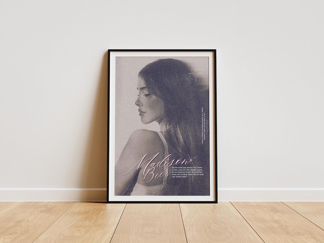 Madison Beer Album Poster, Madison Beer Artist Album Poster, Madison ...