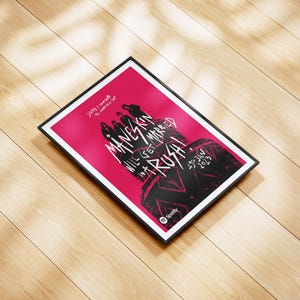 Maneskin Album Poster, Maneskin Rush Album Poster, Maneskin Room Decor ...