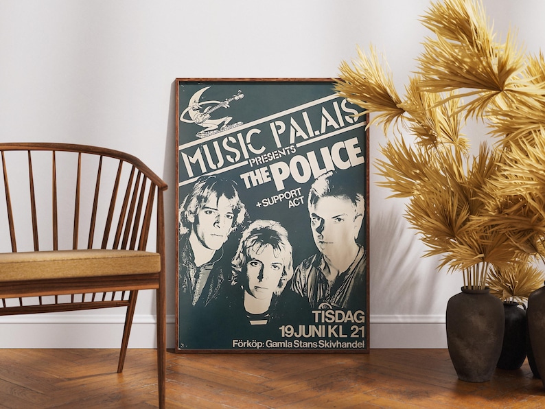 The Police Album Poster, the Police Artist Album Poster ,the Police ...