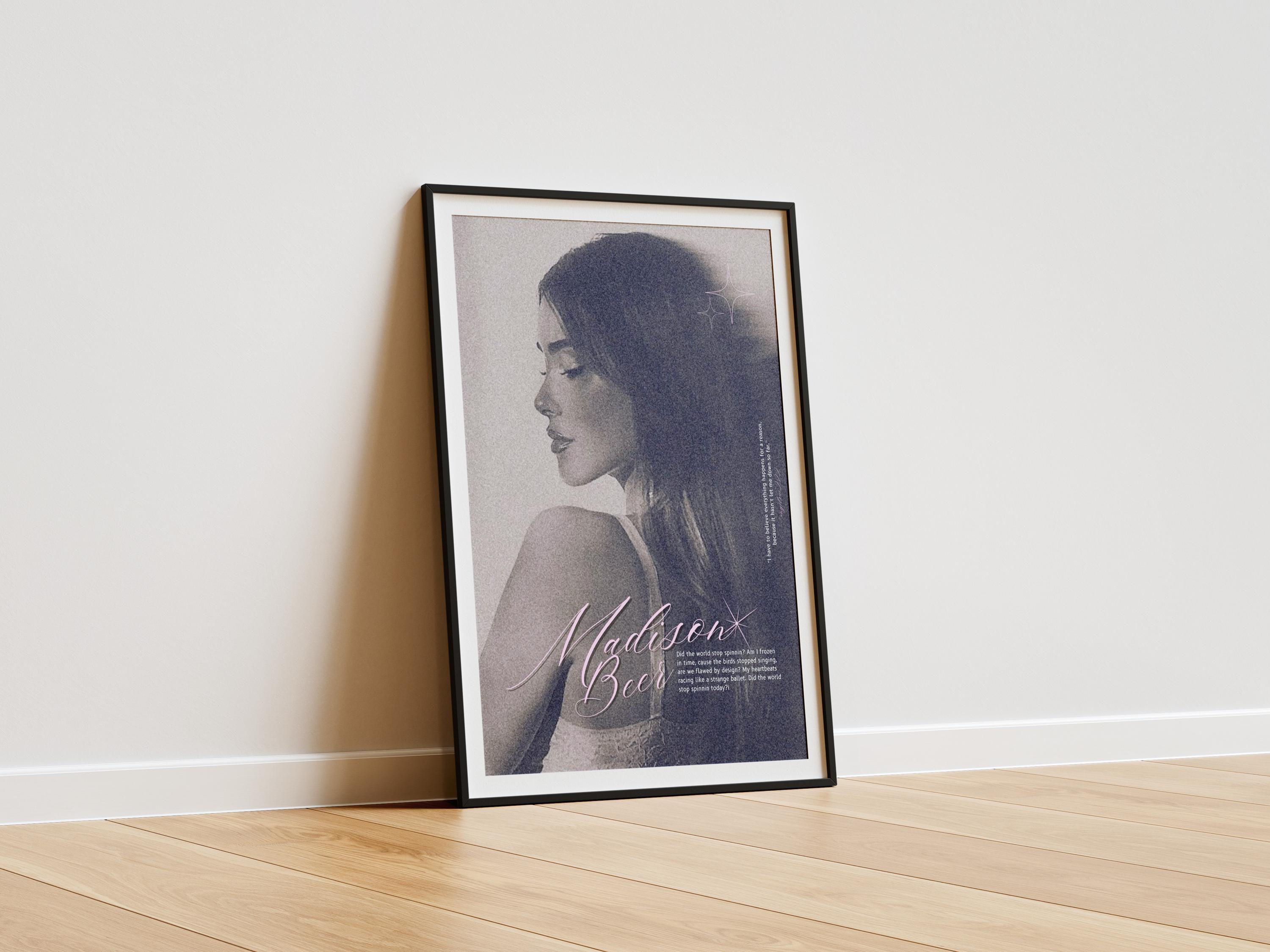 Madison Beer Album Poster, Madison Beer Artist Album Poster, Madison ...