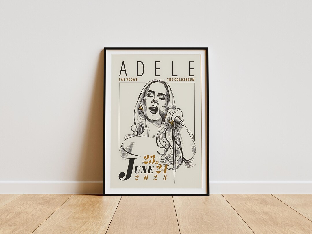 Adele Poster, Adele Album Poster, Adele Room Decor, , Minimalist Album Poster, Artist Poster ...