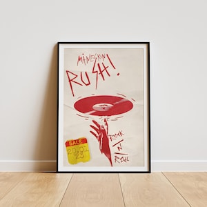 Maneskin Album Poster, Maneskin Rush Album Poster, Maneskin Room Decor ...