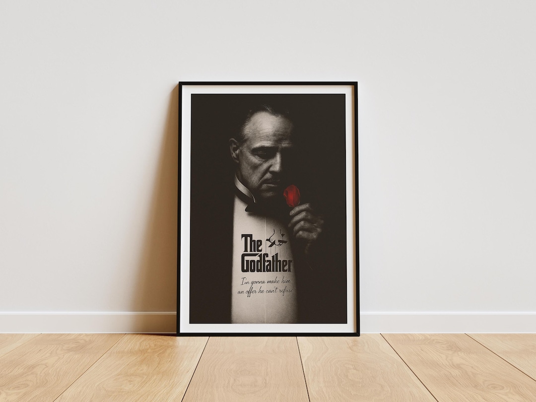 The Godfather Poster, the Godfather Fan Art ,the Godfather Room Decor ...