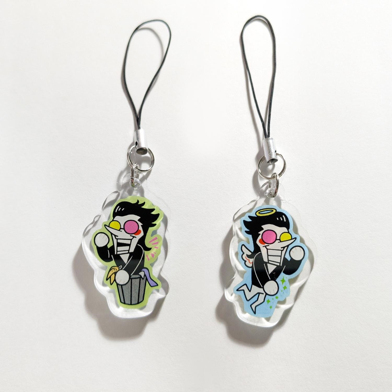 Deltarune Phone Charm Keychains With Susie, Kris, Ralsei, Tenna and ...