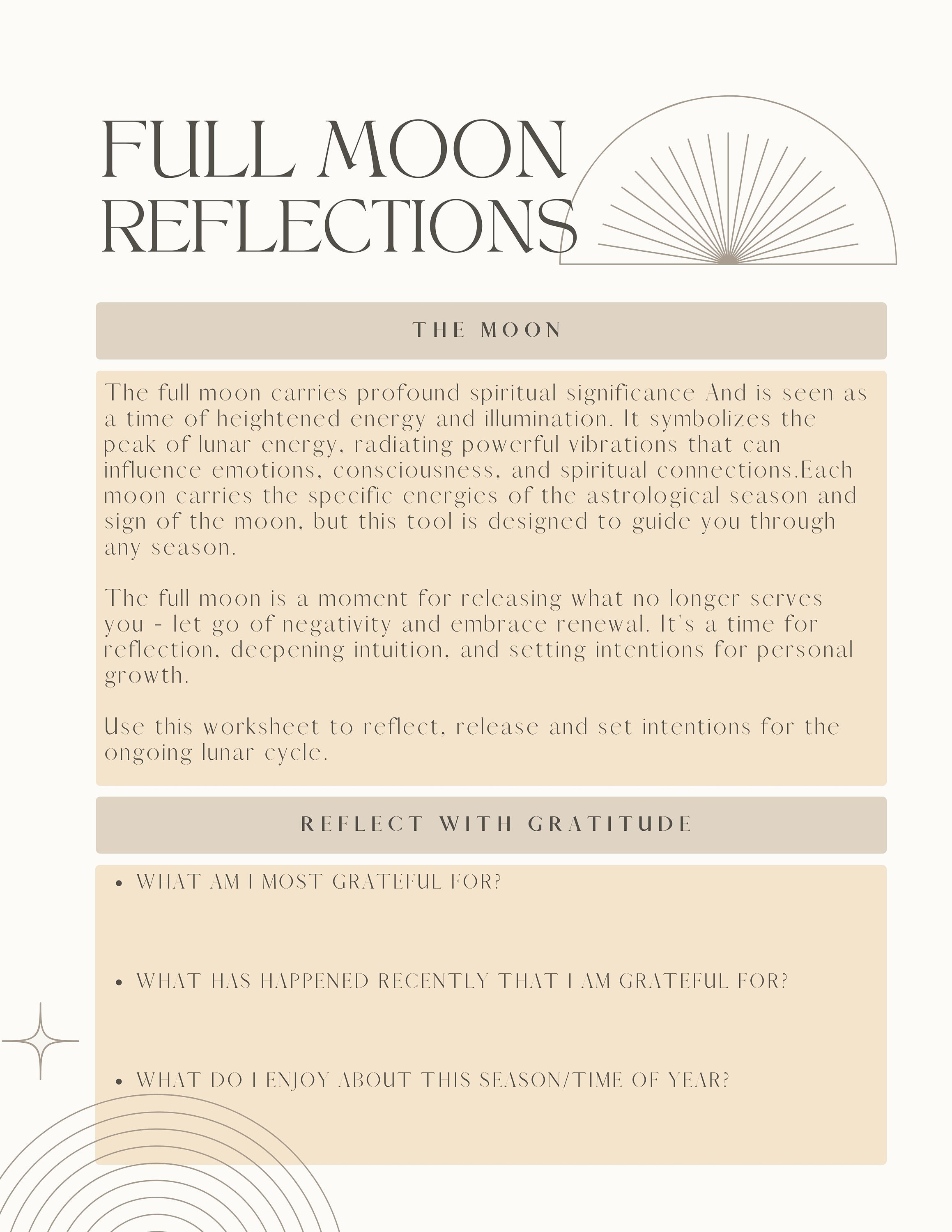 Full Moon Reflections - Etsy