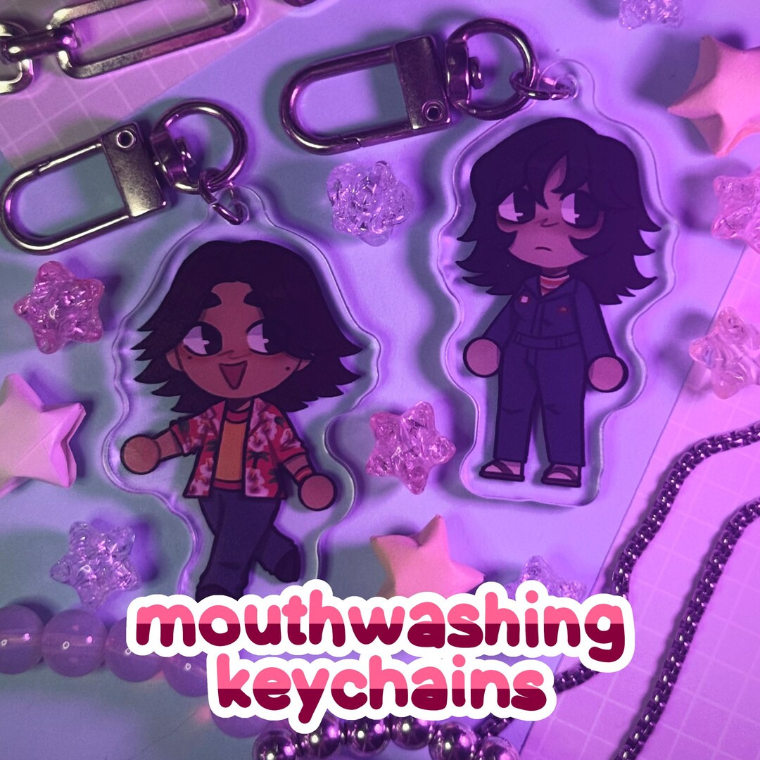 MOUTHWASHING | Mini Keychains - Etsy