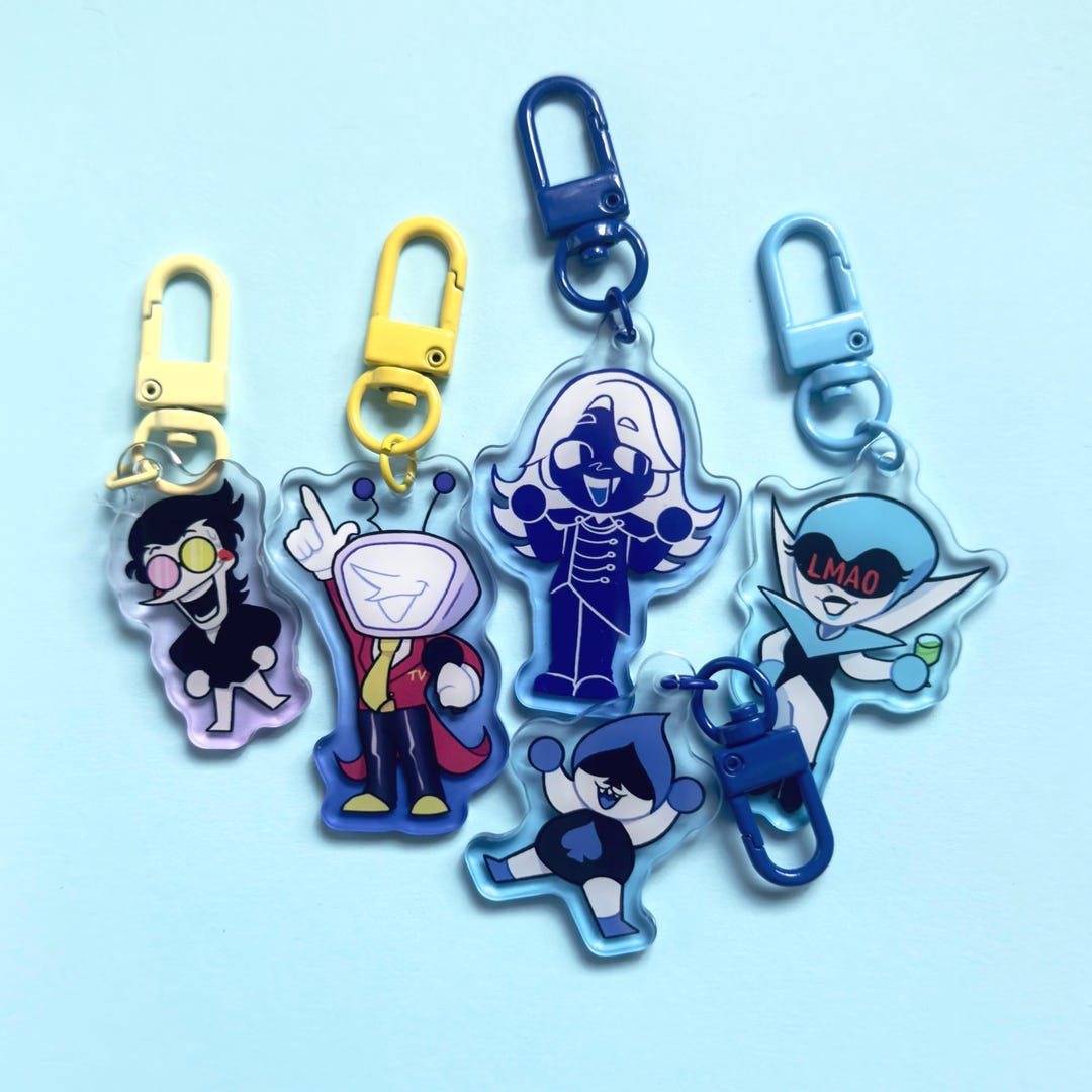 DELTARUNE | Mini Keychains (series 2) - Etsy UK