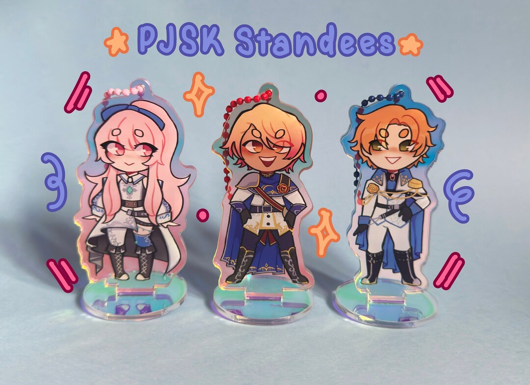 PJSEKAI Knights of White Standee & Keychain - Etsy