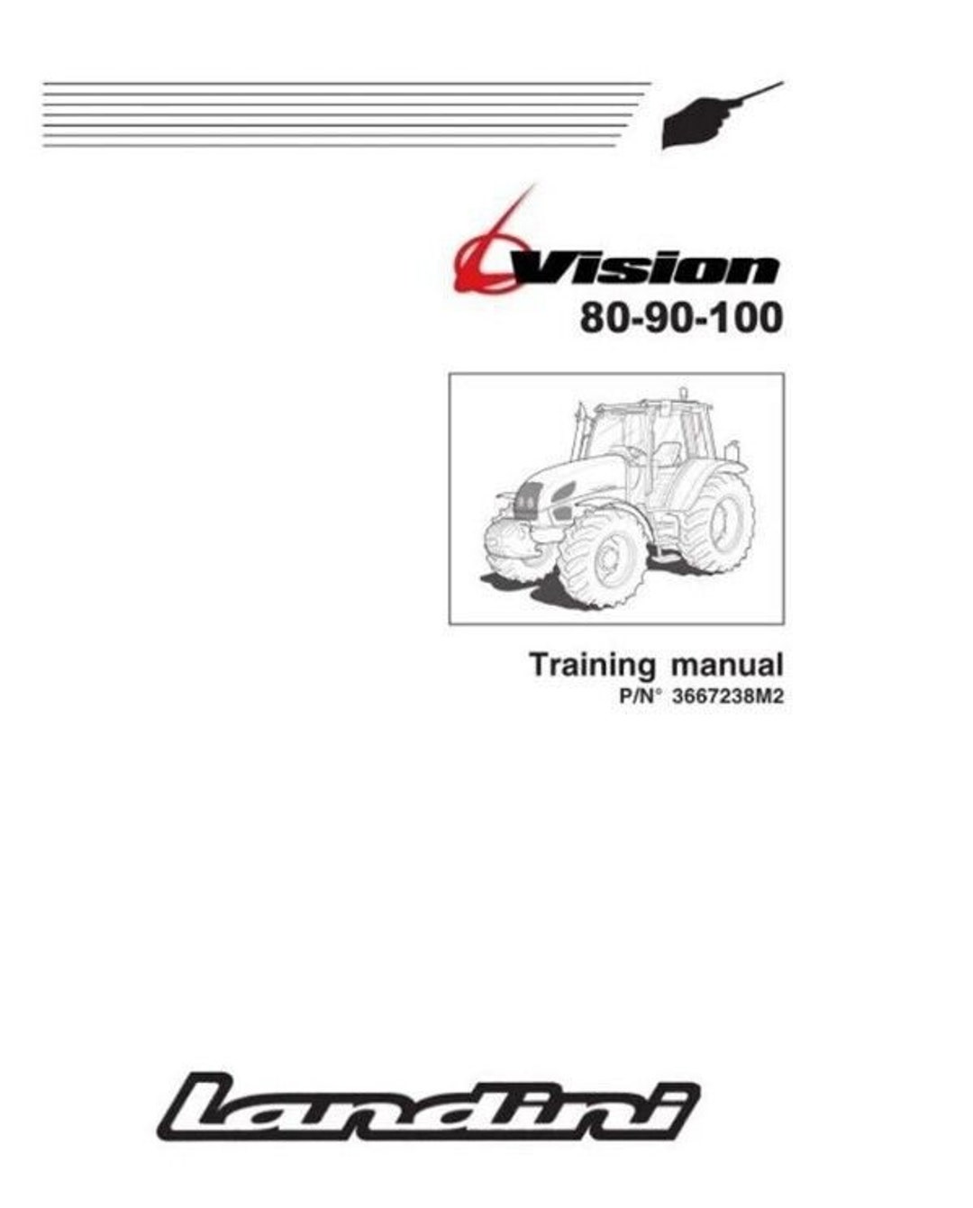 Landini Vision 80 90 100 Workshop Manual - Etsy