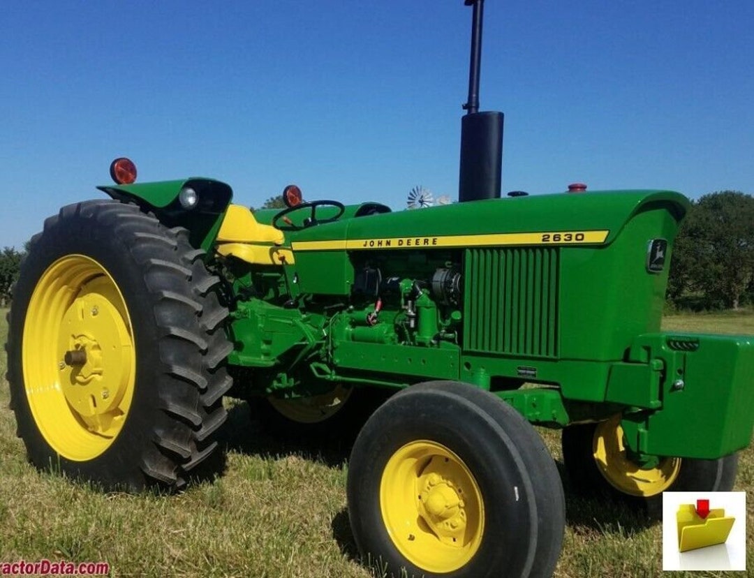 John Deere 2240 2440 2630 2640 Tractors TMM Workshop Manual Get It ...
