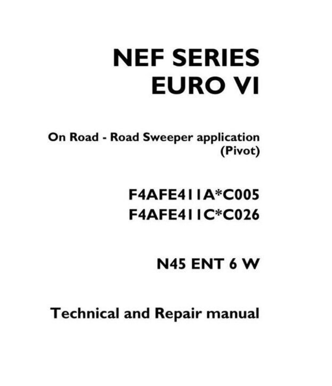 NEF SERIES Euro 6 Engines Workshop Manual Etsy nef-series-euro-6-engines-workshop-manual-etsy