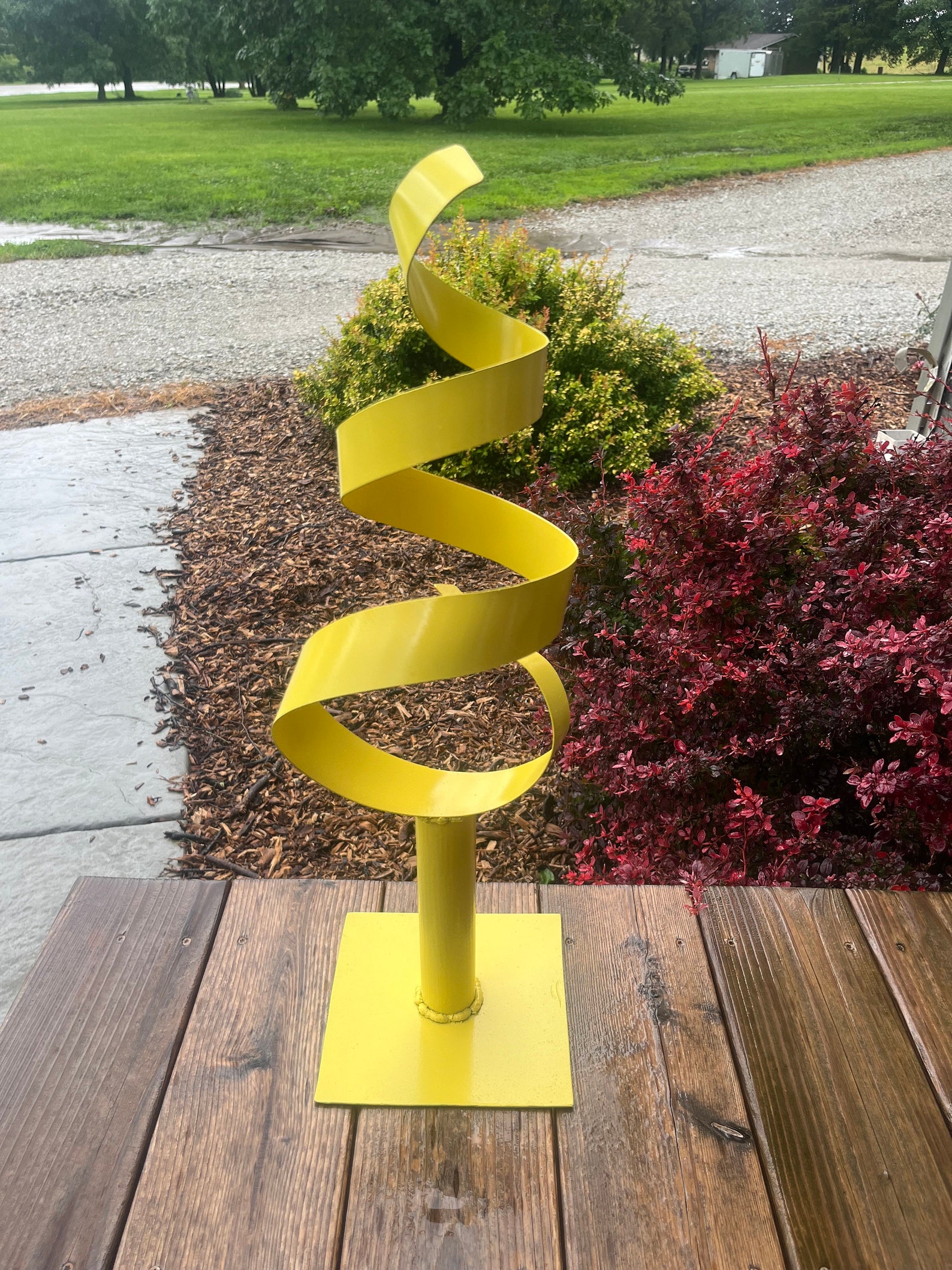 The Whirly-doo 24” Metal Sculpture Yard Art Indoor/outdoor Decor - Etsy