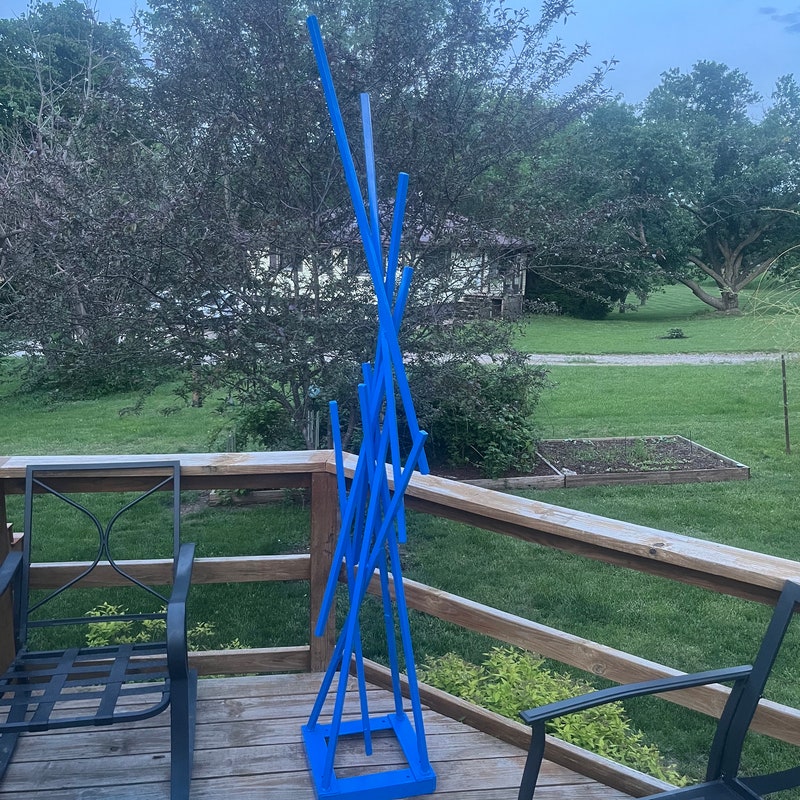 4 Foot Tall Garden Sculpture - Etsy