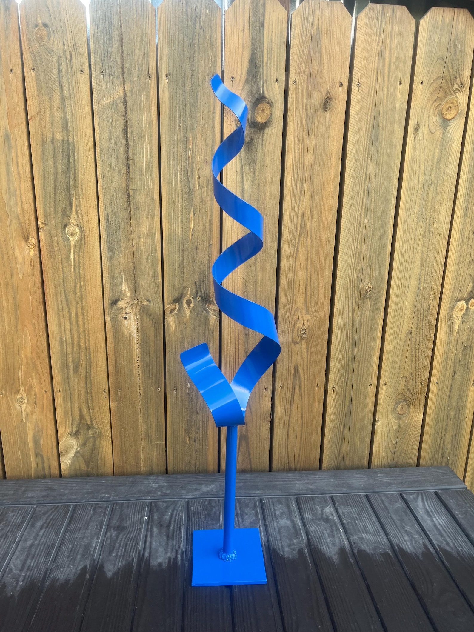 The Whirly-doo 36” Metal Sculpture Yard Art Indoor/outdoor Decor - Etsy