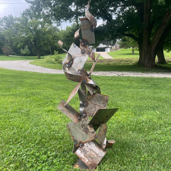 Outdoor Metal Art Sculptures - Etsy