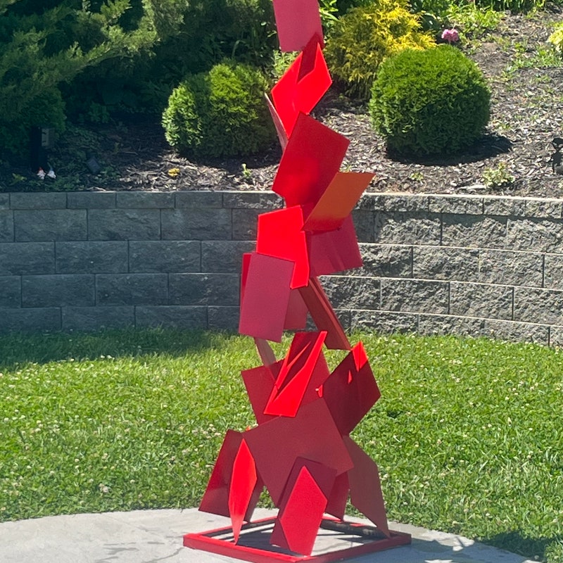 Outdoor Metal Sculpture - Etsy