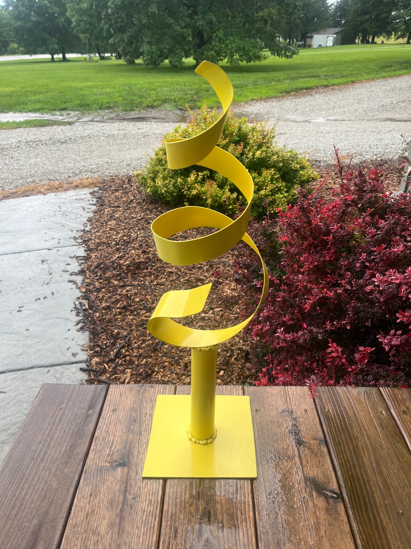 The Whirly-doo 24” Metal Sculpture Yard Art Indoor/outdoor Decor - Etsy
