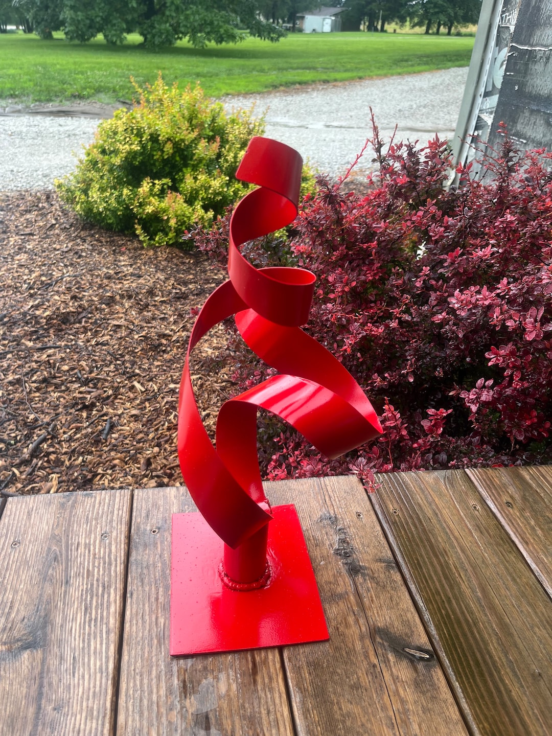 The Whirly-doo 18” Metal Sculpture Yard Art Indoor/outdoor Decor - Etsy