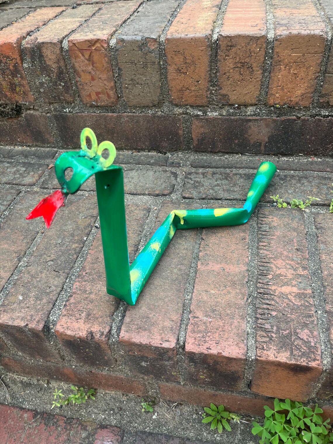 Sid the Snake Metal Yard Art - Etsy