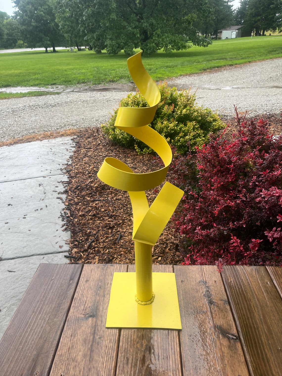 The Whirly-doo 24” Metal Sculpture Yard Art Indoor/outdoor Decor - Etsy