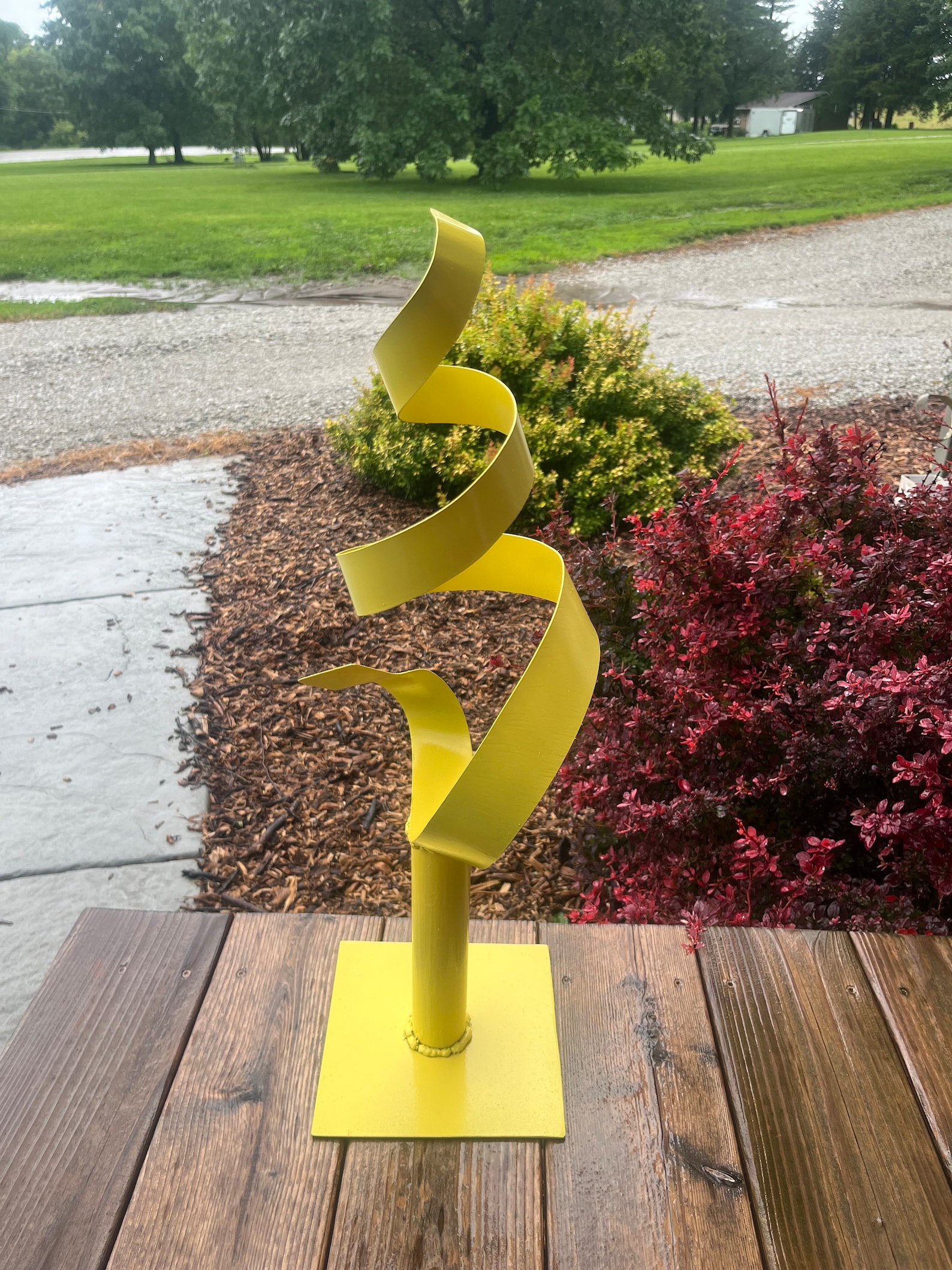 The Whirly-doo 24” Metal Sculpture Yard Art Indoor/outdoor Decor - Etsy