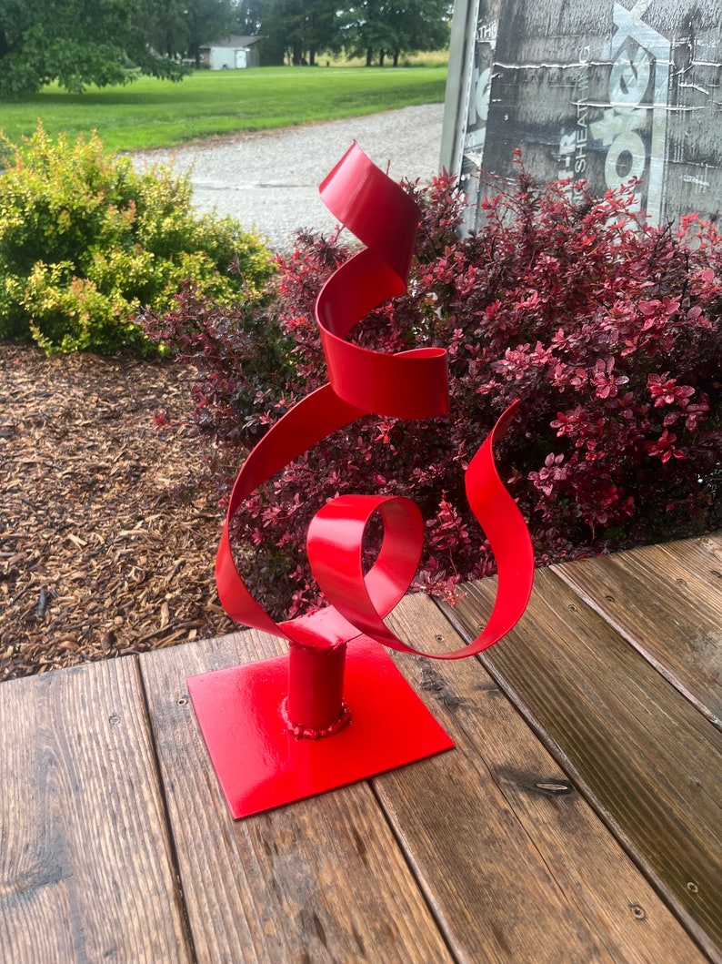 The Whirly-doo 18” Metal Sculpture Yard Art Indoor/outdoor Decor - Etsy
