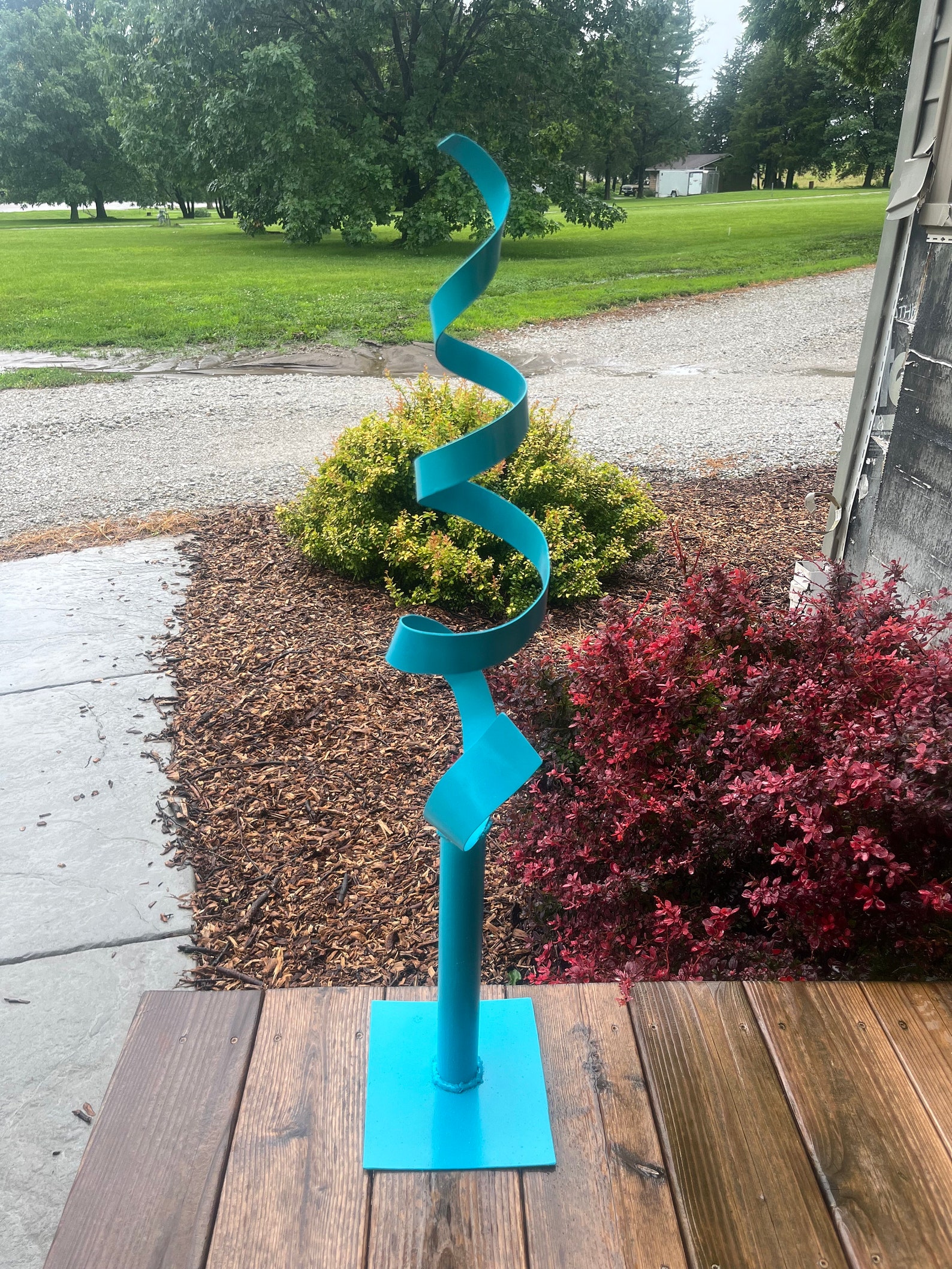 The Whirly-doo 36” Metal Sculpture Yard Art Indoor/outdoor Decor - Etsy
